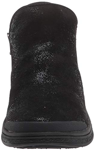 BZees Women's Domino Ankle Boot, Black Fabric, 8