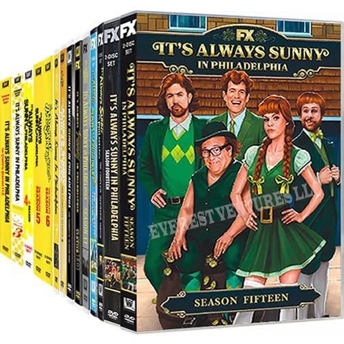 It’s Always Sunny in Philadelphia Complete Series 1-15 (32-Disc DVD Box Set)