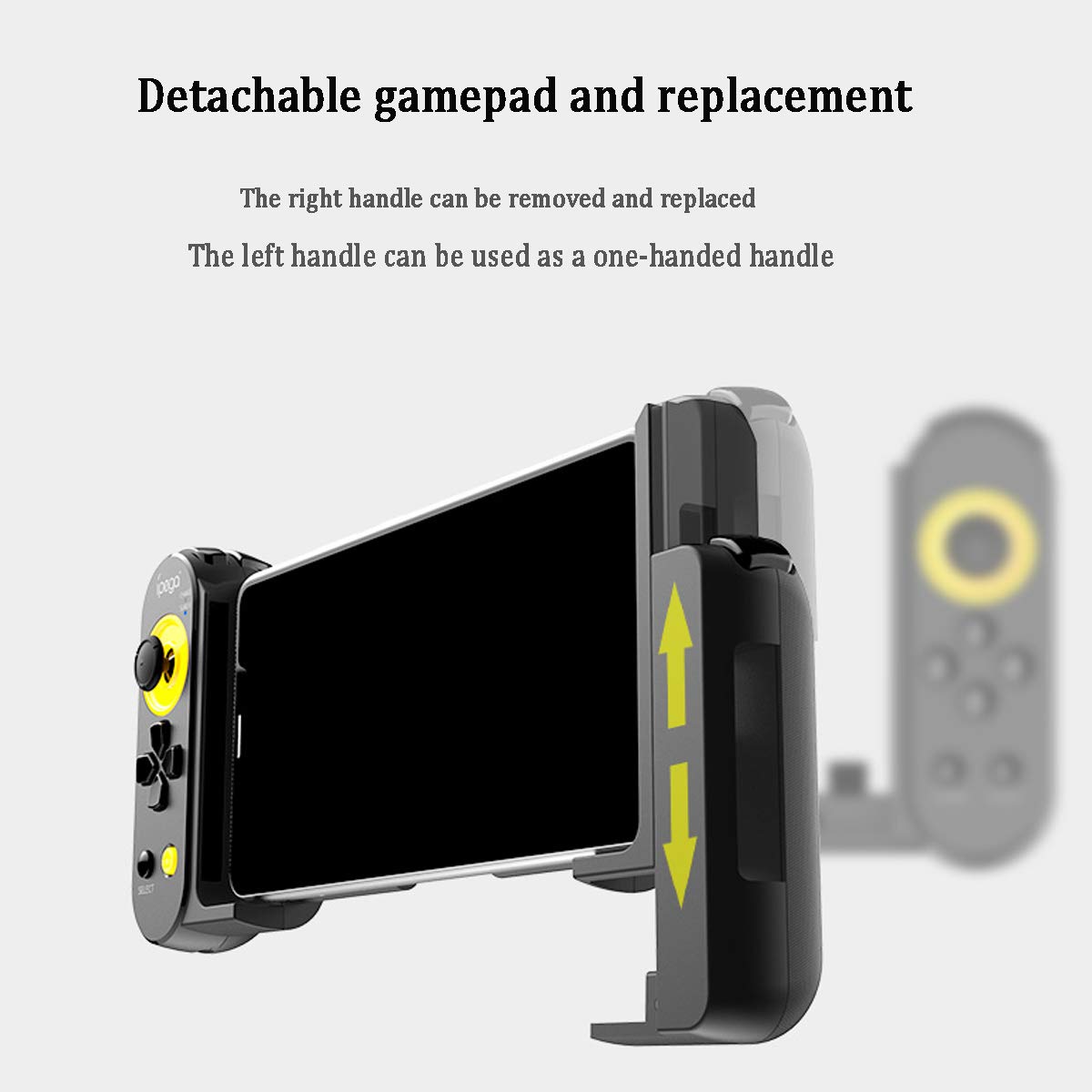 ipega-PG-9167 phone Wireless game controller for iPhone14/13/12/11/X,XR/ipad for Galaxy S23/S22/S21/S10+/ Note20/10,LG,one Plus,Android Smartphone Tablet (Android 6.0+ IOS13.0+MFI)