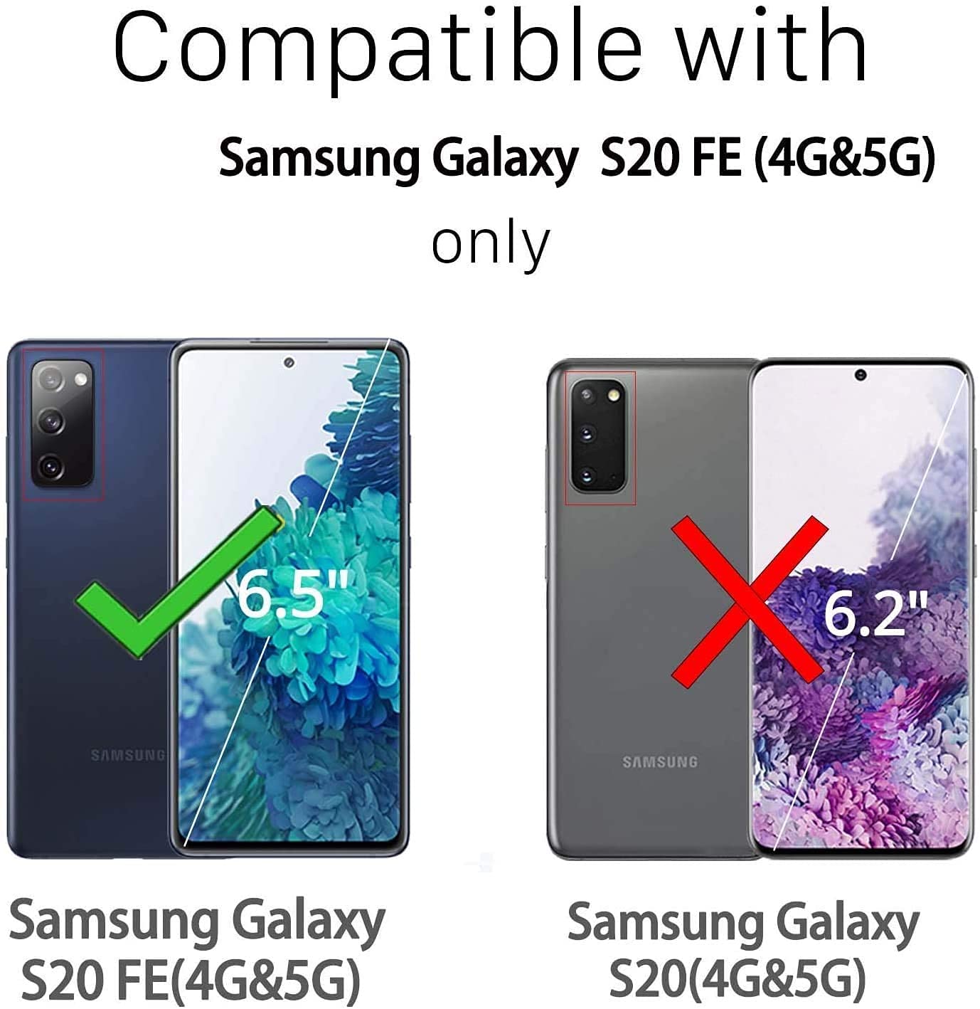 ELISORLI Compatible with Samsung Galaxy S20 FE Gaxaly S 20 FE 5G UW 6.5 inch Case Rugged Thin Cell Anti-Slip Fit Rubber TPU Mobile Phone Cover for Glaxay S20FE5G S20FE 20S Fan Edition 4G G5 Men Blue