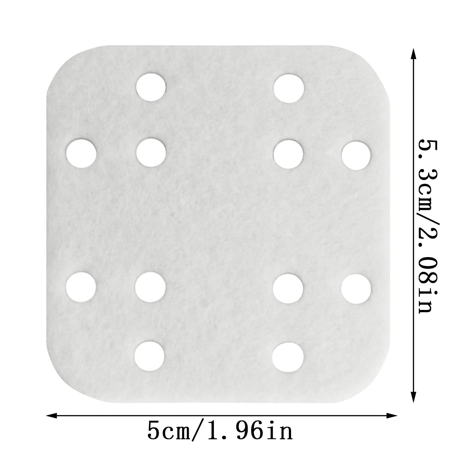 yyangz 20PCS LV600HH Humidifier Replacement Descaling Pad, Mineral Absorption Filter Pad