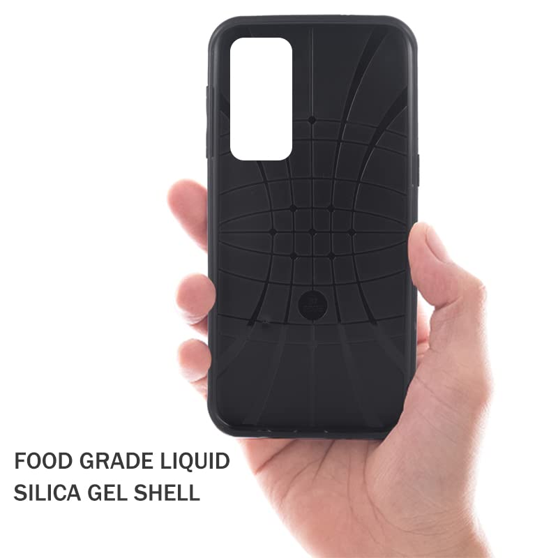 ELISORLI Compatible with Samsung Galaxy S20 FE Gaxaly S 20 FE 5G UW 6.5 inch Case Rugged Thin Cell Anti-Slip Fit Rubber TPU Mobile Phone Cover for Glaxay S20FE5G S20FE 20S Fan Edition 4G G5 Men Blue