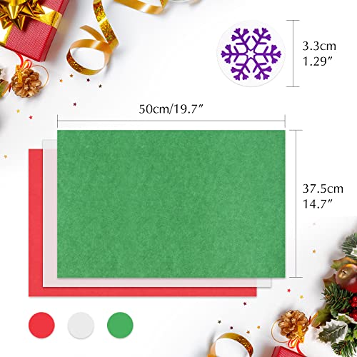 TUPARKA 60 Sheets Tissue Paper 19.7x15inch Christmas Tissue Paper Wrapping Paper Gift Paper for DIY and Craft, Gift Bags Decorations in Christmas Party