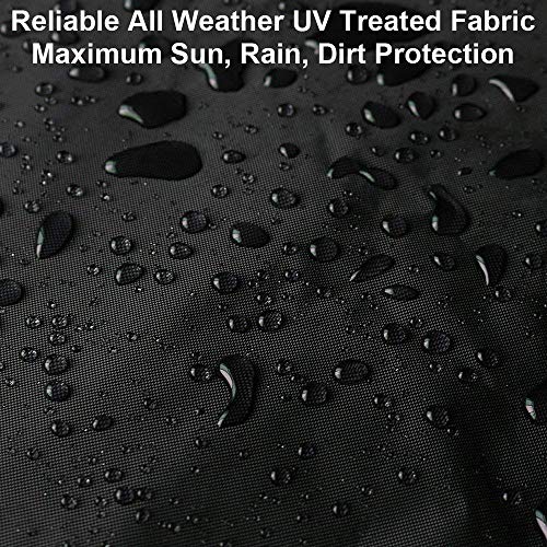 Weatherproof Snowmobile Cover Compatible with 2003 Ski-doo Mach Z Tech Plus 800 RER - Outdoor & Indoor - Water, Snow, Sun - Built-in Securing Straps - Trailerable - Free Storage Bag