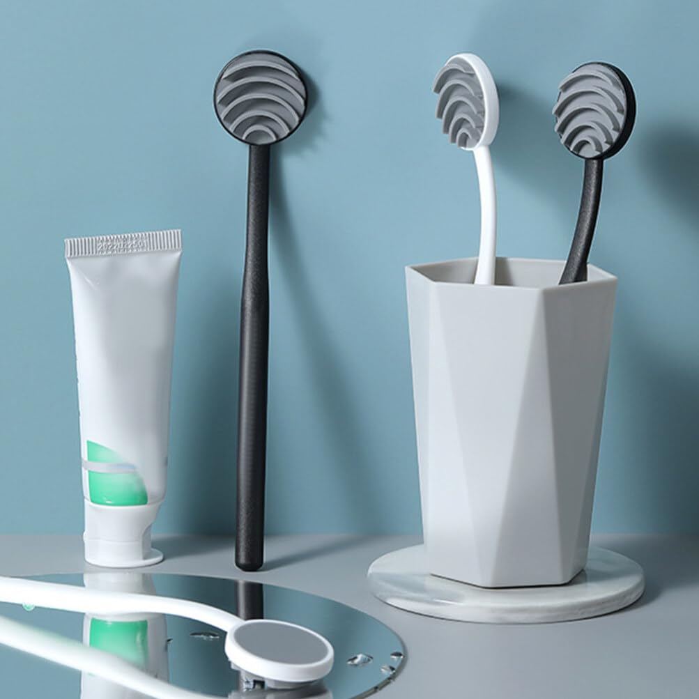 EXCEART 5pcs scraper tool silicone spatula cleaning brush household brush cleaners for adults breath freshening cleaners scrubber 2 in 1 gel cream plastic