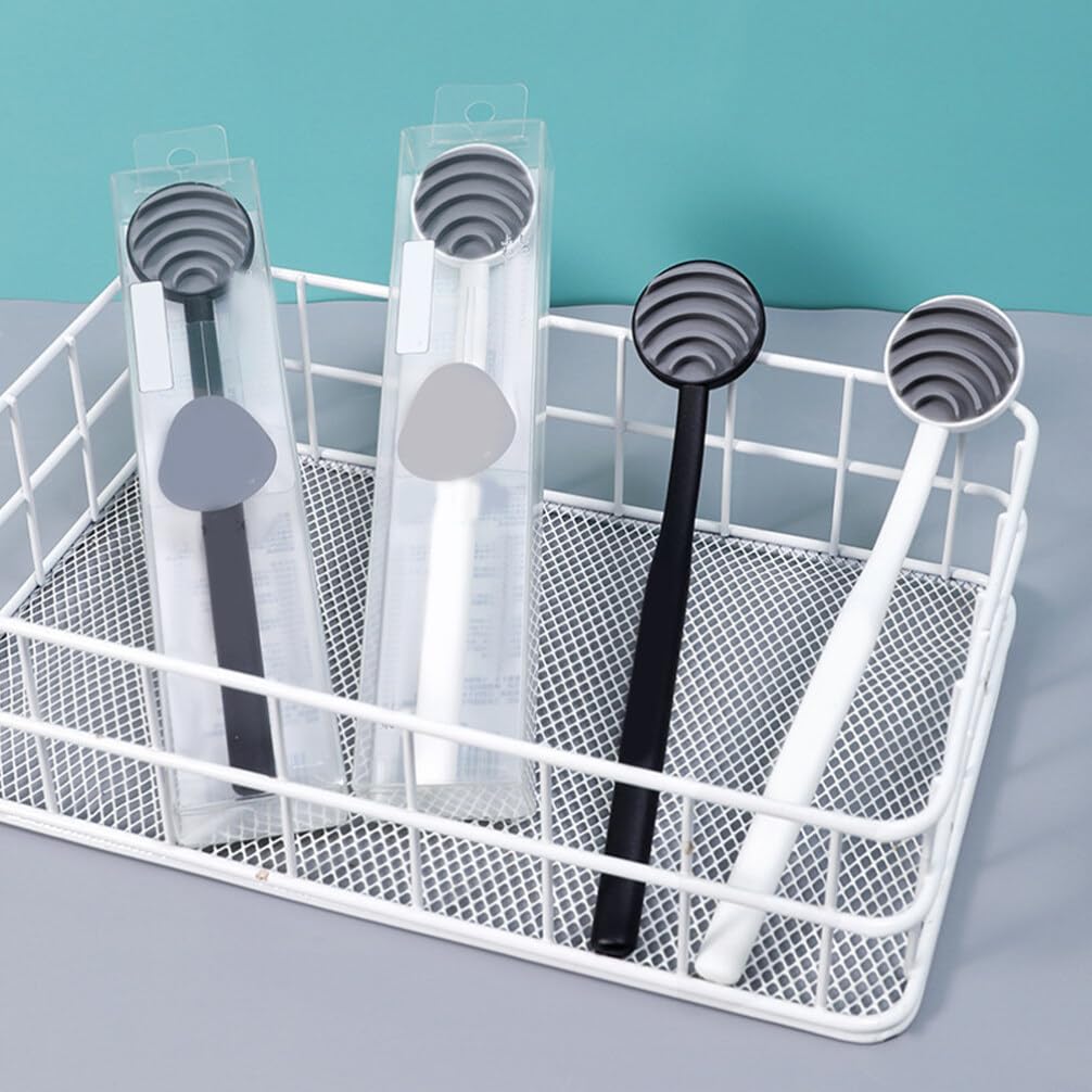 EXCEART 5pcs scraper tool silicone spatula cleaning brush household brush cleaners for adults breath freshening cleaners scrubber 2 in 1 gel cream plastic