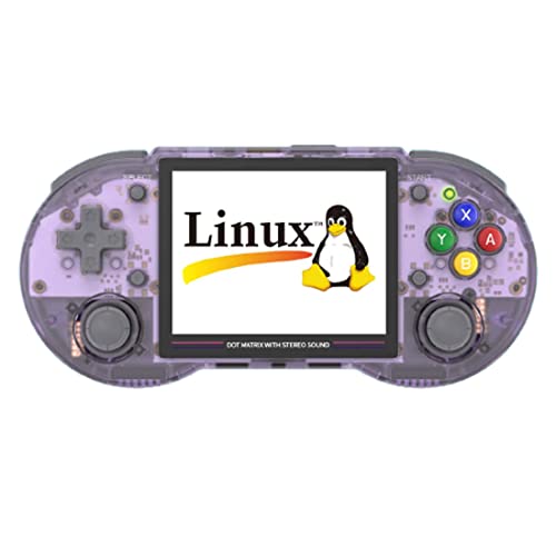 RG353PS Handheld Game Console Built-in 15000 Games, 16+64G 3.5-Inch Retro Video Gaming Console Arcade Emulator, Support WiFi Online Battle & Bluetooth Gamepad, Linux System, RK3566