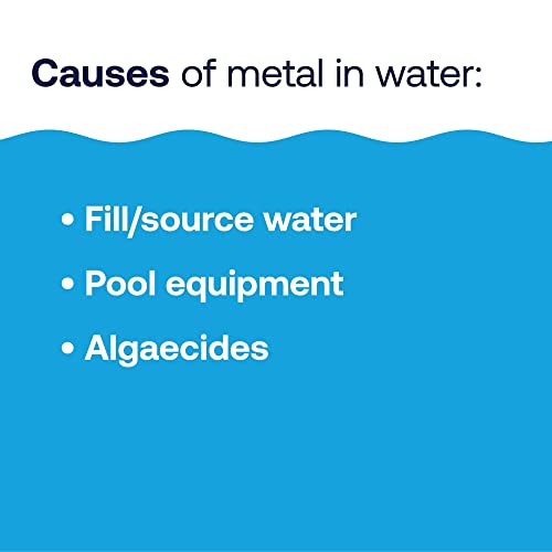 HTH 67068 Swimming Pool Care Metal & Stain Defense - Prevents Staining and Corrosion