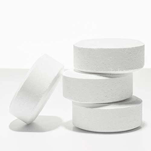 Leslie's Jumbo 3 Inch Chlorine Tablets for Sanitizing Swimming Pools - Stabilized - Individually Wrapped - Slow Dissolving - 90% Available Chlorine - Tri-Chlor - 35 Pounds 171549