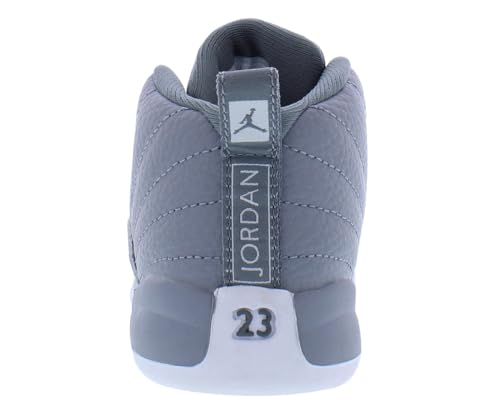 Jordan Baby Boy's 12 Retro (Infant/Toddler) Stealth/White/Cool Grey 5 Toddler M