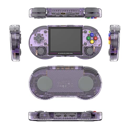 RG353PS Handheld Game Console Built-in 15000 Games, 16+64G 3.5-Inch Retro Video Gaming Console Arcade Emulator, Support WiFi Online Battle & Bluetooth Gamepad, Linux System, RK3566