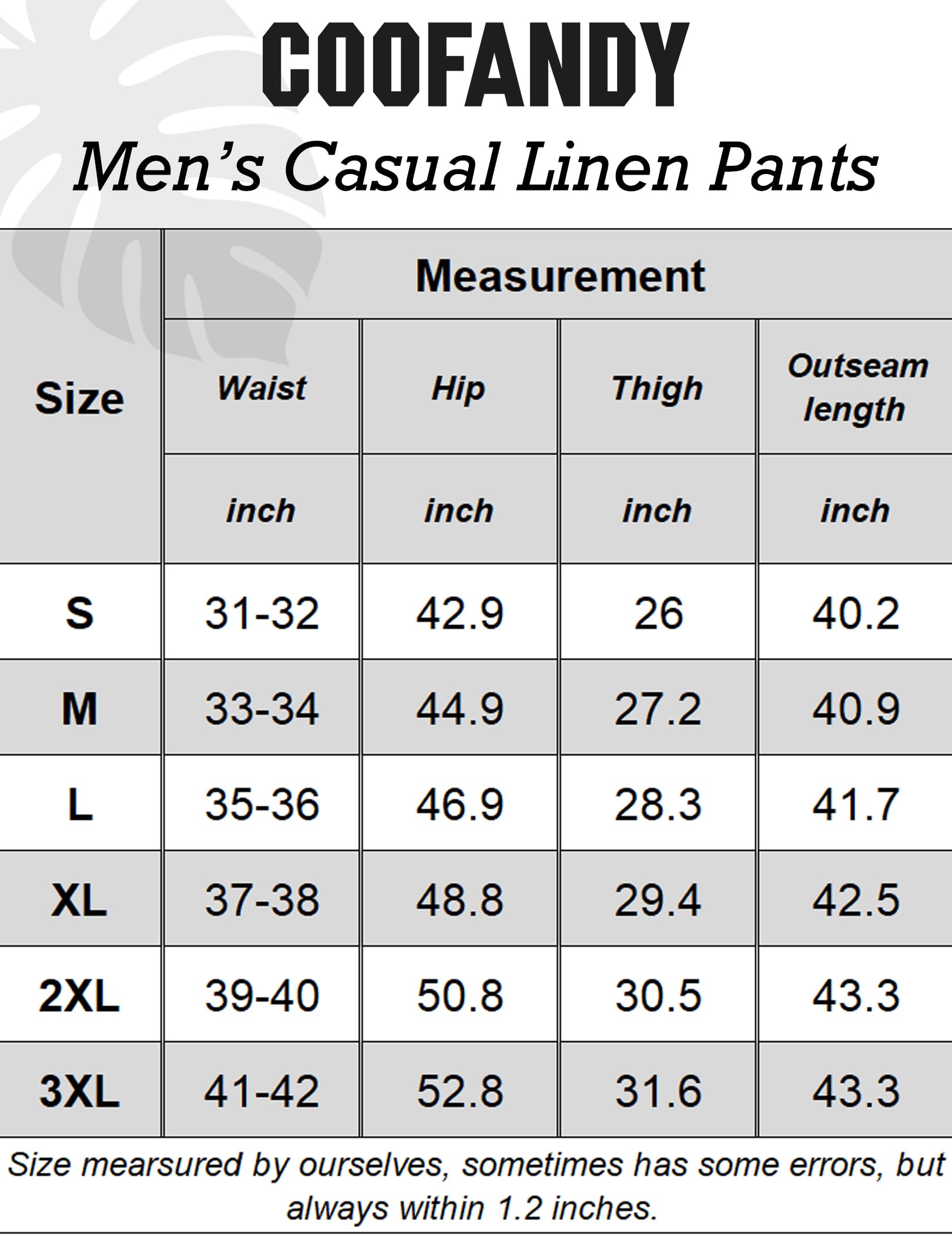 COOFANDY Light Pants for Men Summer Elastic Waist Casual Beach Slacks Linen Blend Trousers (Wine Red, XXXL)