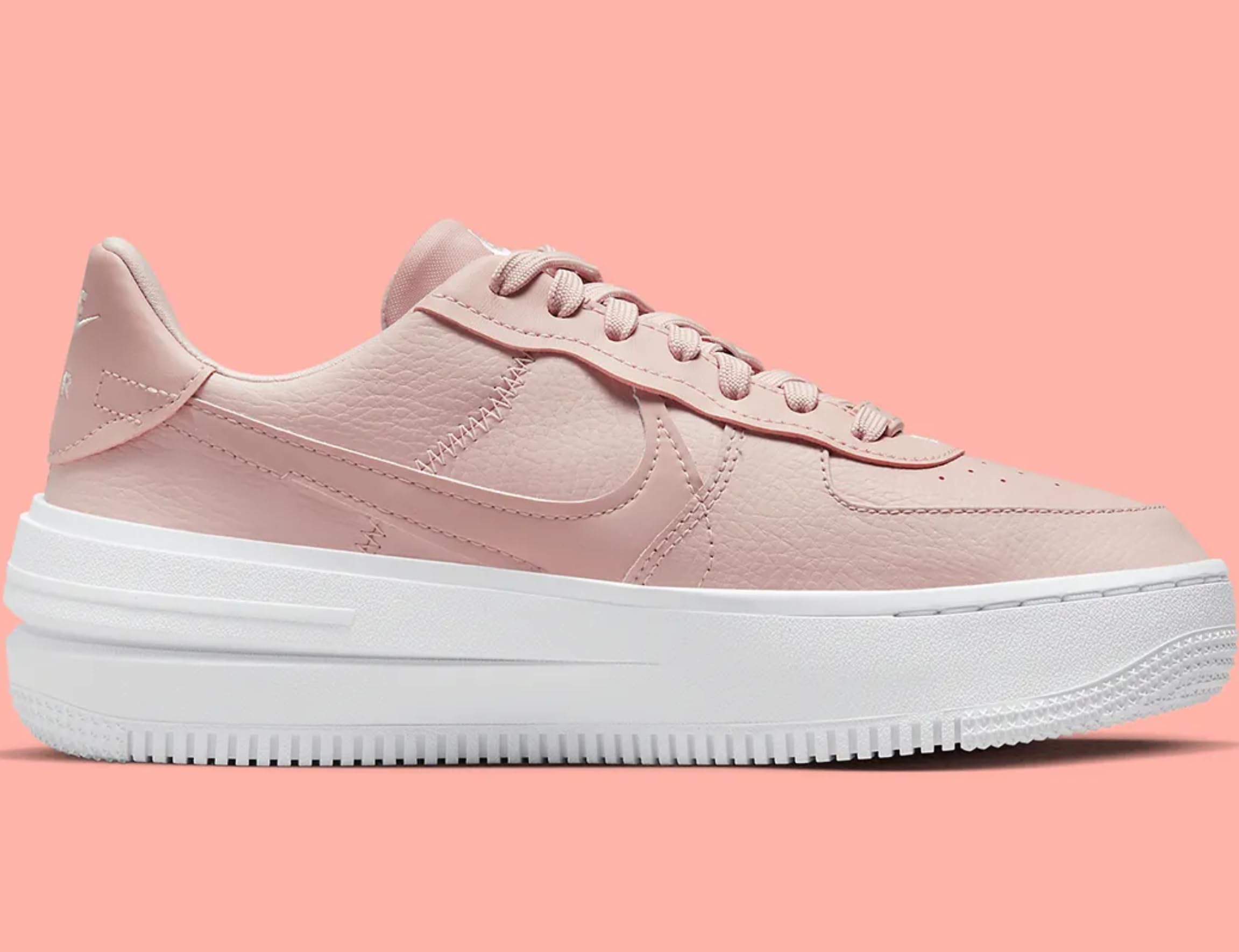 Nike Women's Air Force 1 PLT.AF.ORM Pink Oxford/Light Soft Pink (DJ9946 602) - 7.5