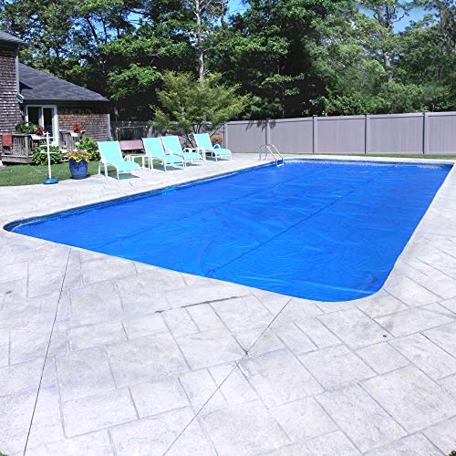 Pool Mate 2040RS-10SB Box Extra Heavy-Duty Space Age Swimming Pool Solar Heating Cover, 20 x 40, Silver