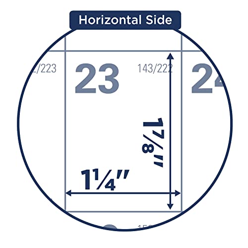 AT-A-GLANCE 2024 Monthly Erasable Calendar, Dry Erase Wall Planner, 48" x 32", Extra Large, Vertical/Horizontal, Reversible (PM3262824)
