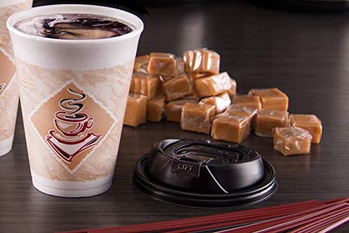 Dart 12X16G 12 oz Cafe G Foam Cup (Case of 1000)