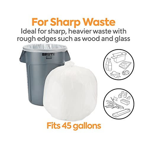 Staples 235755 40X46 Clear 2Mil 100 Lldpe
