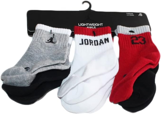 Air Jordan Boys Jumpman Sports Socks (as1, age, 2_years, 4_years, 2 - 4 Years)