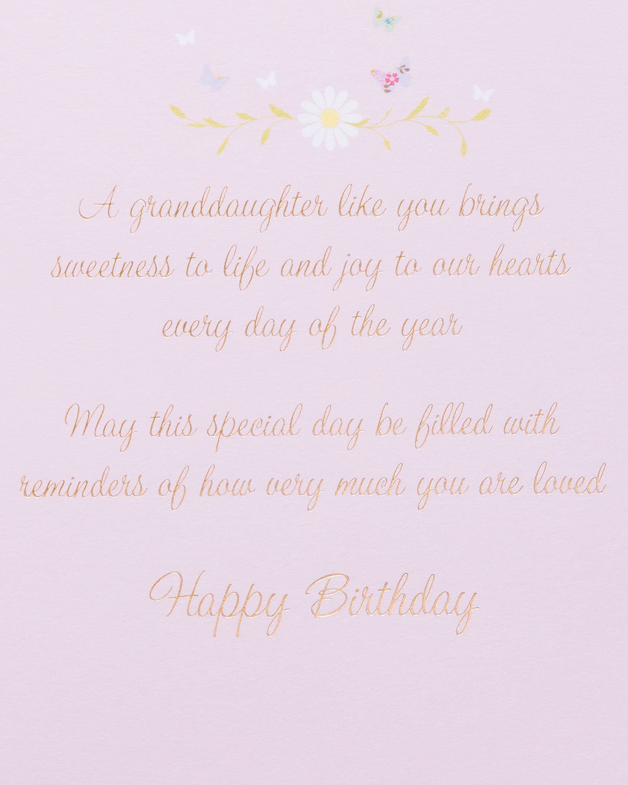 Papyrus Birthday Card for Granddaughter (Brings Sweetness to Life)