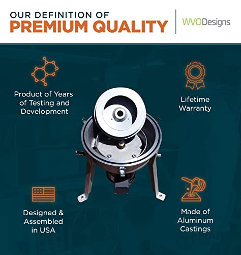 WVO Designs Waste Oil Centrifuge β Cleans Waste Vegetable Oils & Other Fluids β Extracts Dirt & Water β Processes Up to 25 Gallons/Hour