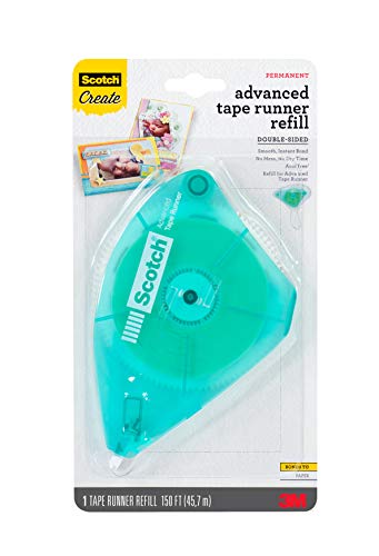Scotch Tape Runners, Advanced Tape Runner Refill, 150 FT, 1/Pack (ATR-Refill-CFT)