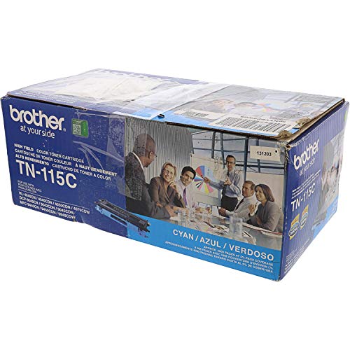 Brother Tn115c High-Yield Toner Cartridge, Cyan - in Retail Packaging