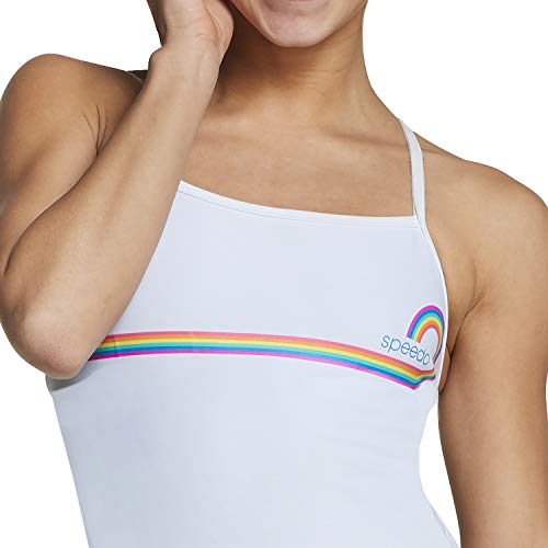 Speedo WoMen’s Swimsuit One Piece Endurance The One Printed Team Colors