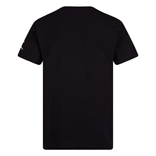 Jordan Boy's JM Distress Tee (Big Kids) Black MD (10-12 Big Kid)