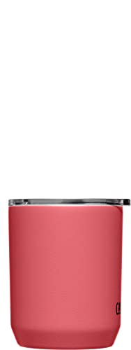 CamelBak Horizon 12 oz Camp Mug - Insulated Stainless Steel - Tri-Mode Lid - Wild Strawberry