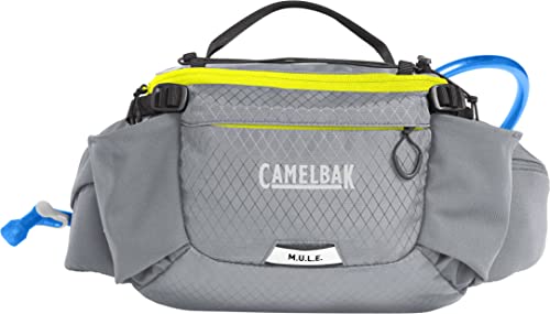CamelBak M.U.L.E. 5 Mountain Bike Gravel Waist Belt Hydration Pack 50oz, Gunmetal