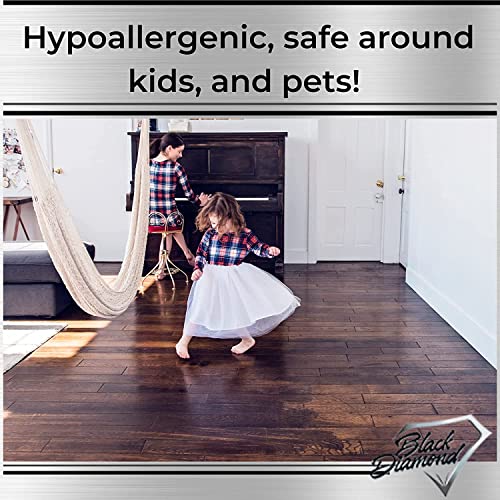 Black Diamond Stoneworks Wood & Laminate Floor Cleaner: For Hardwood, Real, Natural & Engineered Flooring āBiodegradable Safe for Cleaning All Floors