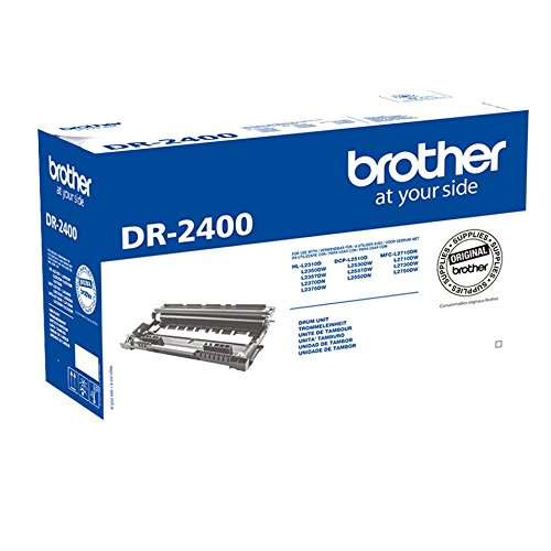 Brother DR-2400 Drum Unit, Brother Genuine Supplies, Black