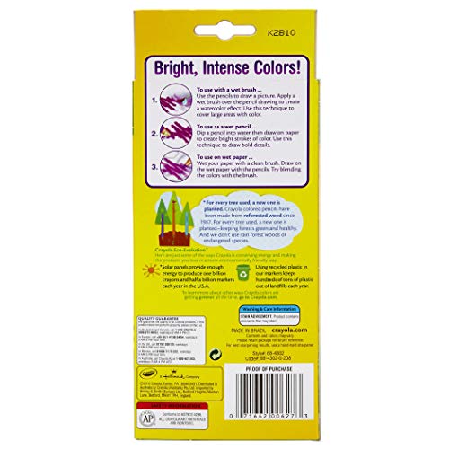 Crayola 12ct Watercolor Colored Pencils