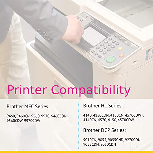 CS Compatible Toner Cartridge Replacement for Brother TN310 TN-310 TN310BK Black HL-4150CDN 4570CDWT 4140CN 4570CDW MFC-9970 9460CDN 9560CDW 9970CDW DCP-9010CN 9055CND 9270CDN 9050CDN