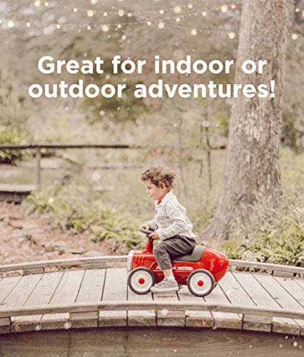 Radio Flyer Little Red Roadster, Toddler Ride on Toy, Ages 1-3 (Amazon Exclusive), 24â Length