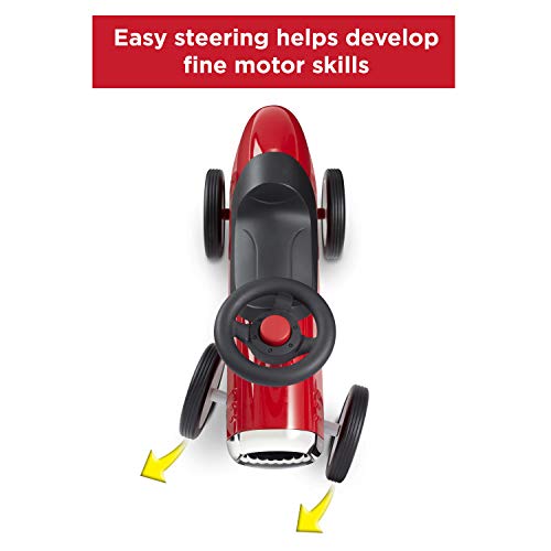 Radio Flyer Little Red Roadster, Toddler Ride on Toy, Ages 1-3 (Amazon Exclusive), 24â Length