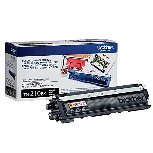 Genuine Brother TN210BK Black Toner Cartridge