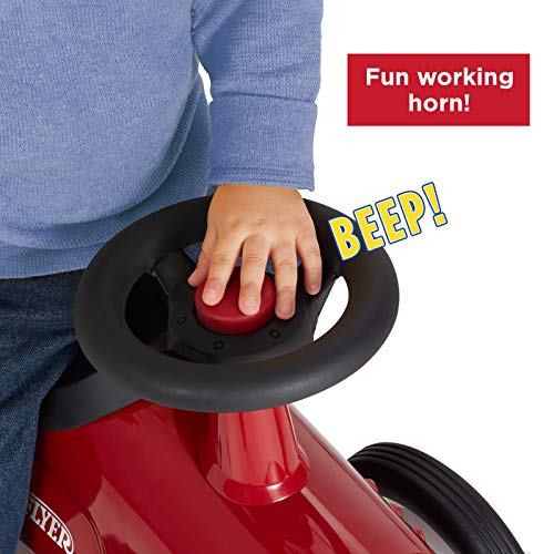 Radio Flyer Little Red Roadster, Toddler Ride on Toy, Ages 1-3 (Amazon Exclusive), 24â Length