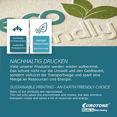 Eurotone Remanufactured Toner for HP Laserjet Enterprise 700 Color MFP M 775 z Plus Replaces CE340A 651A