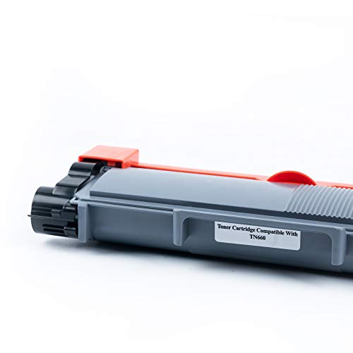 TonerPlusUSA Compatible Toner Cartridge and Drum Unit Set Replacement for Brother TN660 TN630 DR630 High Yield for DCP-L2540DW/HL-L2300D/L2360DW/MFC-L2680W/L2685DW Black (2DR630+ 8TN660, [2+8] Pack)