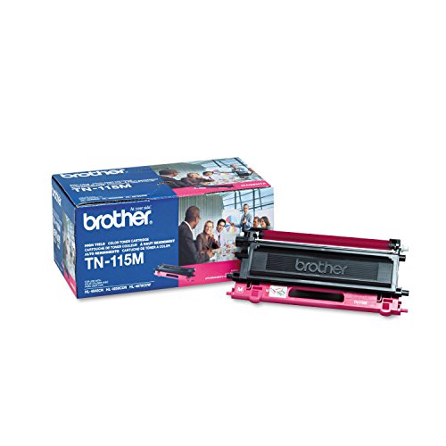 Brother BRTTN115M High Yield Toner Cartridge, Magenta