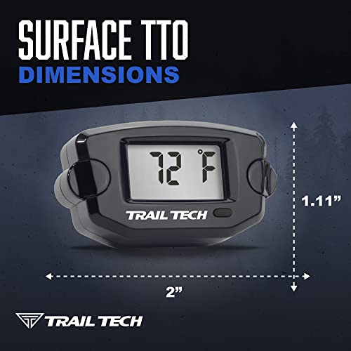 Trail Tech 742-EH2 TTO Temperature Digital Gauge 22mm Radiator Hose Sensor