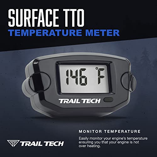 Trail Tech 742-EH2 TTO Temperature Digital Gauge 22mm Radiator Hose Sensor