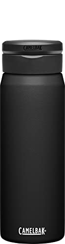 CamelBak Fit Cap Vacuum Stainless Insulated Water Bottle - 25 oz, Black