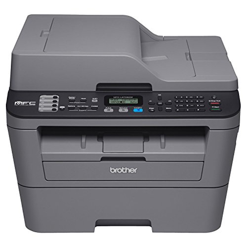 Brother International Compact Laser All in One with Wireless Networking and Duplex Printing, Grey (Refurbished)