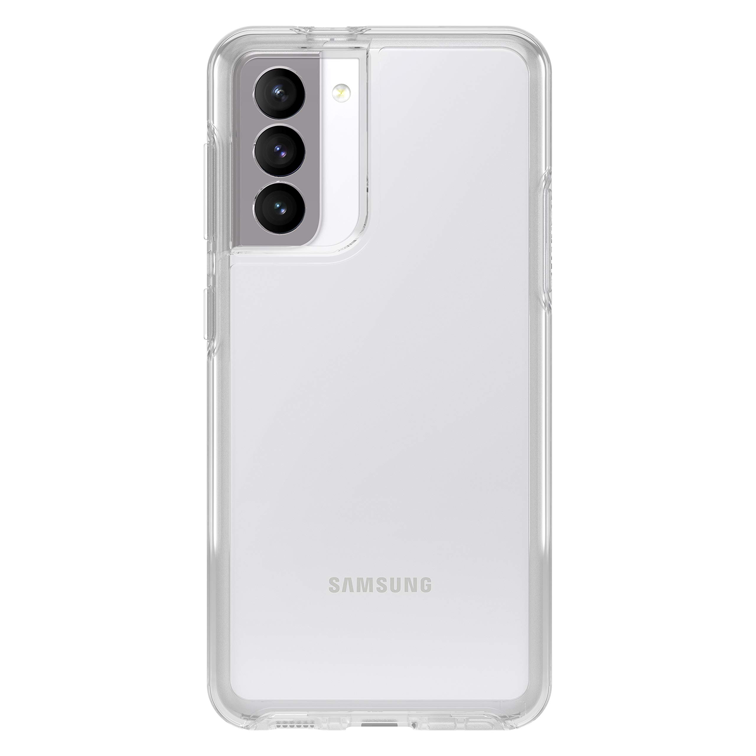OtterBox for Samsung Galaxy S21 5G, Sleek Drop Proof Protective Clear Case, Symmetry Clear Series, Clear - Non-Retail Packaging