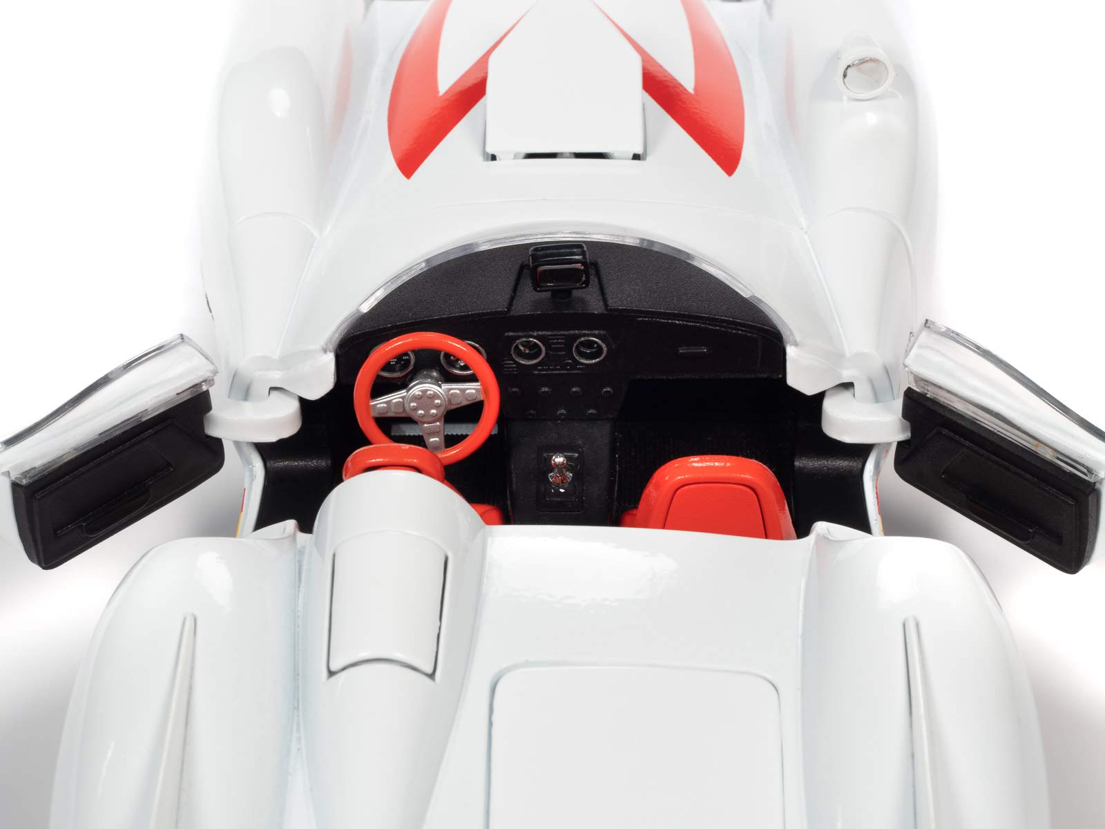 Silver Screen Machines - Speed Racer Mach 5 w/Chim-Chim and Speed Racer Figures (AWSS124)