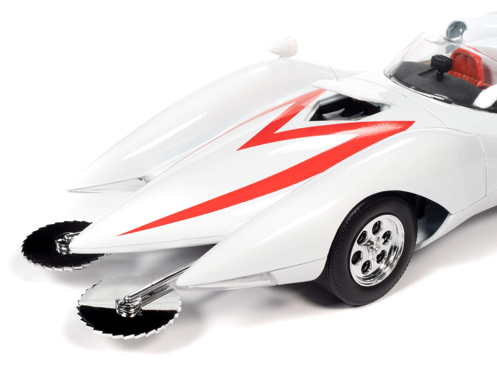 Silver Screen Machines - Speed Racer Mach 5 w/Chim-Chim and Speed Racer Figures (AWSS124)