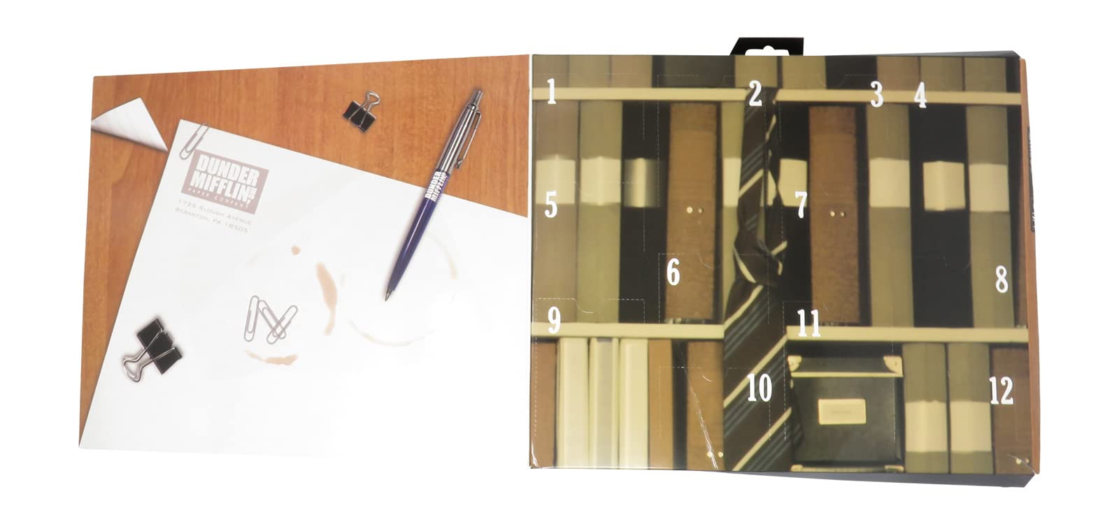 The Office 12 Days Of Socks Advent Calendar Set (Mens 6-12)