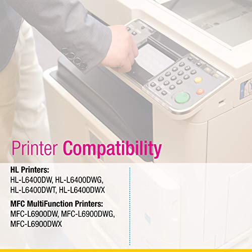 CS Compatible Toner Cartridge Replacement for Brother TN890 TN890 Black HL-L6400DW HL-L6400DWG HL-L6400DWT HL-L6400DWX MFC-L6900DW MFC-L6900DWG MFC-L6900DWX Toner Cartridge 4 Pack
